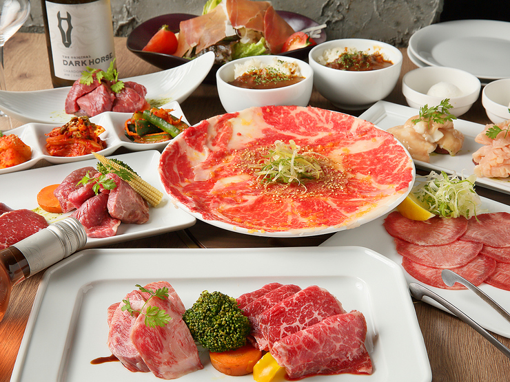 Special Wagyu beef and direct vegetables Beef Meieki store in Nagoya ...